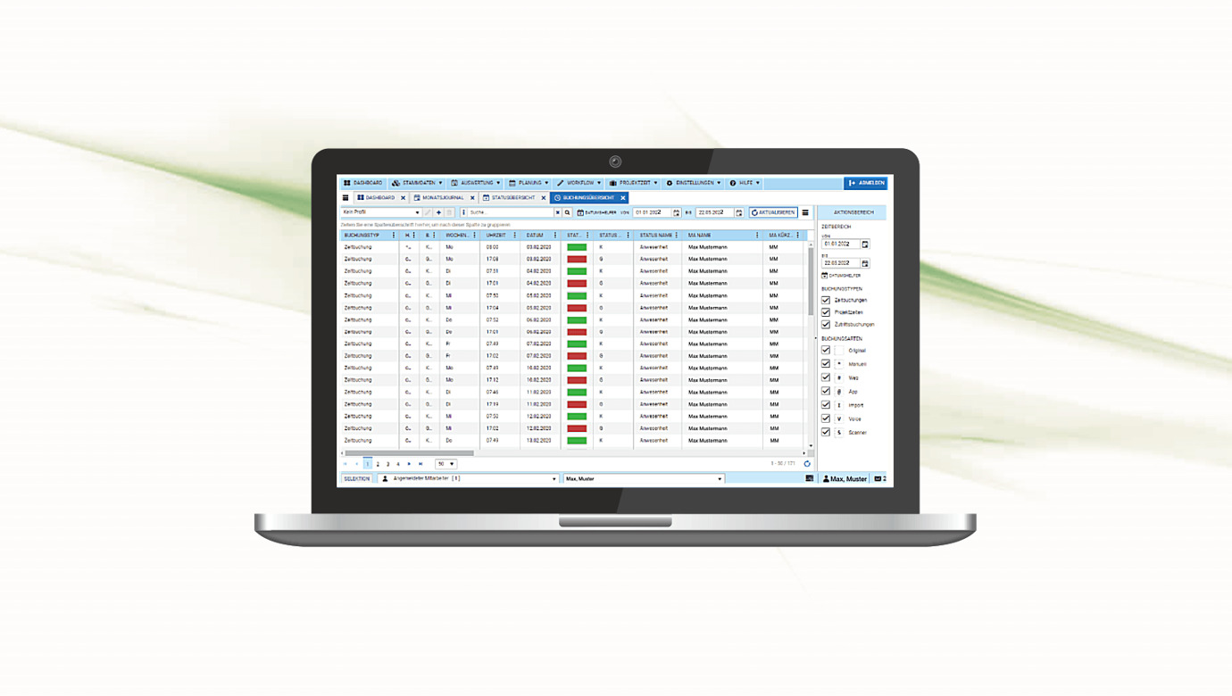 TiMaS - Zeiterfassung - Dimmel-Software